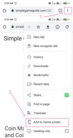 How to Add Web Page Shortcut to Home Screen?