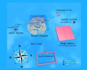 GPO Map - Grand Piece Online Map All Locations